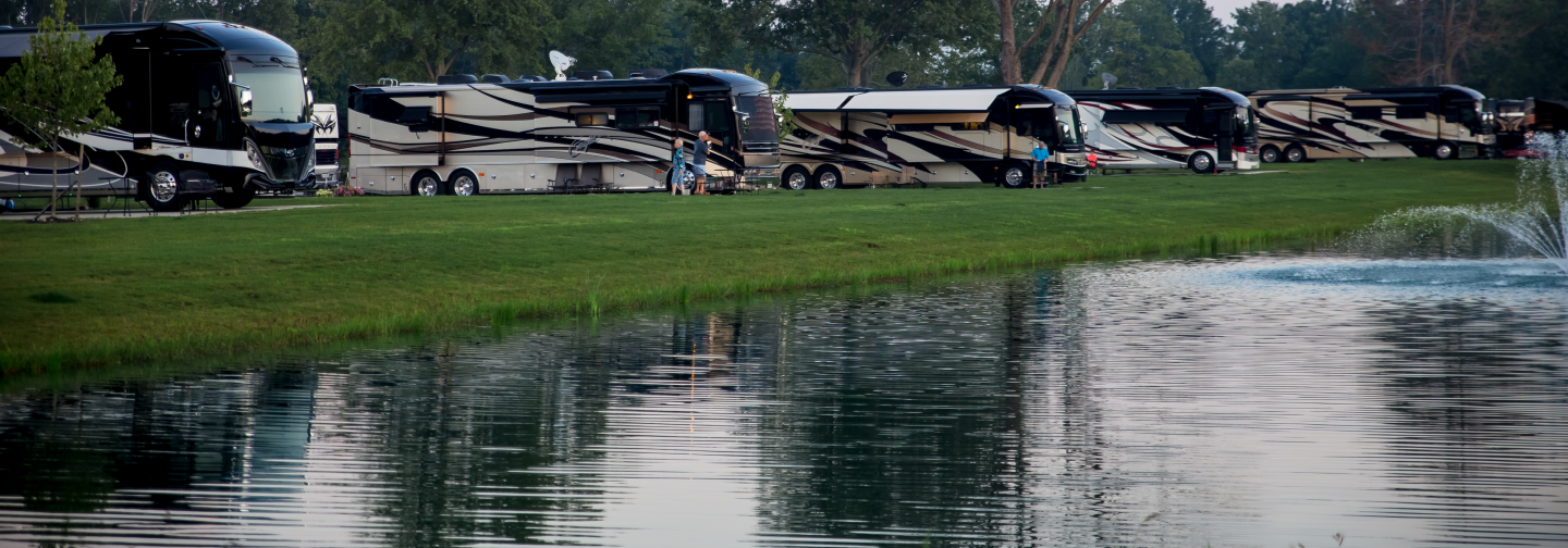 RV Lots for Rent in Ohio | MotorCoach Resort Lake Erie Shores